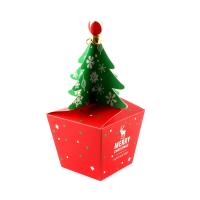 China Custom Christmas Gift Boxes 190-250gsm Paper with Tree Logo Printing | 1000 PC MOQ from $0.11 for sale
