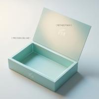 China Embossed Specialty Paper Luxury Makeup Cosmetic Packaging Box Custom Logo Printing for sale