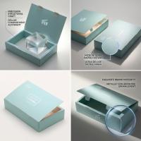 China Embossed Specialty Paper Luxury Makeup Cosmetic Packaging Box Custom Logo Printing for sale