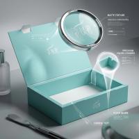 China Window Display PVC Cosmetic Packaging Box Eyelash Mascara Custom Logo Printing for sale