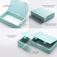 China Holographic Laser Film Printed Cosmetic Packaging Box For Eyeshadow Palette for sale