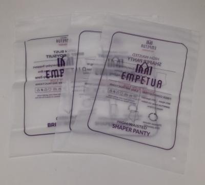 China Moisture Proof Ziplock Shapewear Packaging Polybag - 20-200mic CPE Material with Custom Printing for sale