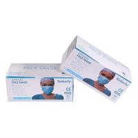 China Biodegradable 350gsm Ivory Board Custom Face Mask Packaging Box Wholesale for sale