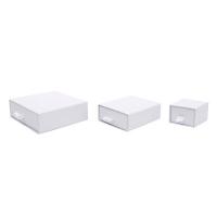 China Custom Greyboard Paper Drawer Box Gift Packaging with Matte Lamination for sale
