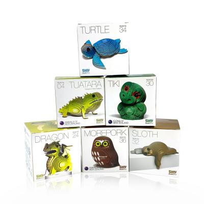 China Custom CMYK Printing Foldable Coated Paper Toy Packaging Boxes Eco Friendly for sale