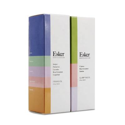 China Lamination Coated Paper Packaging Box For Skin Care Products for sale