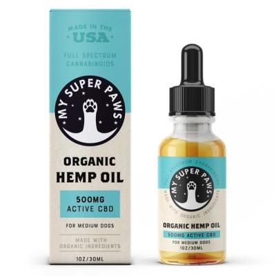 China Custom Recyclable Paper CBD Oil Packaging Boxes 300g-400g Material with Offset Printing for Healthcare Products for sale