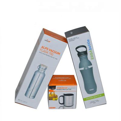 China Corrugated Cardboard Paper Packaging Box Custom Printed Vacuum Cup Package for sale