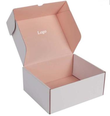China Custom Corrugated Paper Packaging Boxes - 500-1000pcs MOQ with Pantone Color Printing for Shipping & Gift Boxes for sale