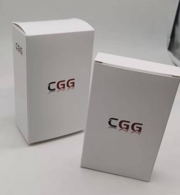 China 300g 350g White Cardboard Matte Lamination Paper Packaging Box for Cosmetic Custom Size for sale
