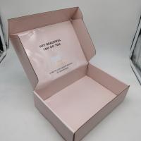 China SGS Certified Corrugated Paper Garment Packaging Boxes - Custom Logo Shipping Boxes with 1000pcs MOQ and 10-15 Day Production for sale