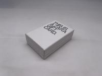 China Recycled Gray Cardboard Hot Stamping Jewelry Packaging Box Custom Size 1200g for sale