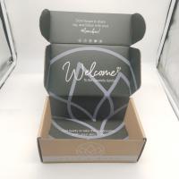 China Custom Printed Kraft Corrugated Mailer Boxes for Skincare Cosmetics 1000pcs for sale