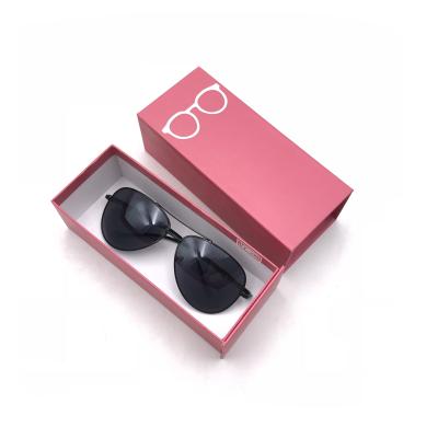 China Custom OEM Logo Strong Cardboard Drawer Box for Eyewear Packaging 17x7x4cm for sale