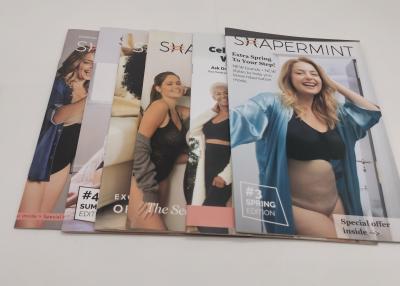 China Custom A4 A5 A6 Brochure Printing Booklet Magazine Catalogue 1000pcs MOQ for sale