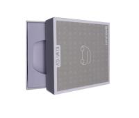 China Custom 1200g Gray Cardboard 157g Coated Paper Cosmetic Packaging Box for Gift for sale