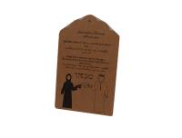 China 250GSM Kraft Paper Custom Card for Clothing Product with CMYK Printing for sale