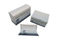China Custom Matte Varnish Small Cosmetic Box Folded Candle Packaging for sale