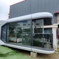 China Custom Prefabricated Capsule House with Steel Structure Frame - 2000 Units Annual Capacity & Personalized Size Options for sale