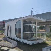 China Custom Prefabricated Capsule House with Steel Structure Frame - 2000 Units Annual Capacity & Personalized Size Options for sale