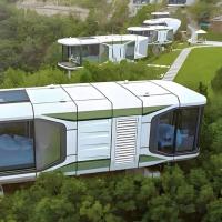 China Prefabricated Steel Structure Space Capsule Container House - 2000 Units/Year Capacity, Customizable Outdoor Modules for sale