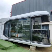China Prefabricated Steel Structure Space Capsule Container House - 2000 Units/Year Capacity, Customizable Outdoor Modules for sale