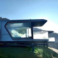 China Prefabricated Steel Structure Space Capsule Container House - 2000 Units/Year Capacity, Customizable Outdoor Modules for sale