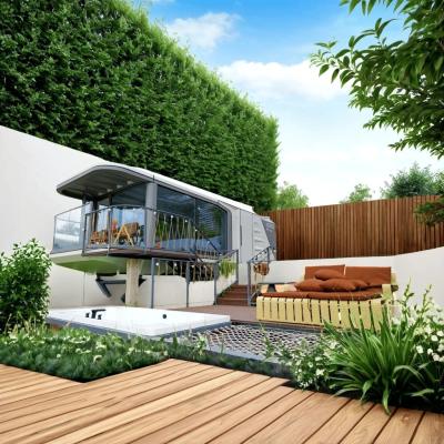 China Customizable Capsule Mobile Home with Steel Structure Frame - 2000 Units Annual Production Capacity for sale