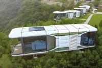 China Customizable Capsule Mobile Home with Steel Structure Frame - 2000 Units Annual Production Capacity for sale