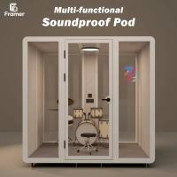China Movable Recording Pod 200x180x233cm with 30-35 dB Sound Insulation | Quick Disassembly Studio Booth for sale