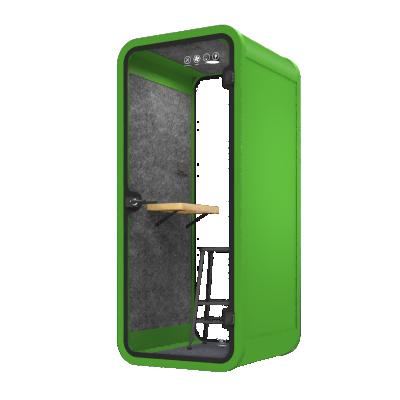 China Extendable Workplace Phone Booth FC-1 with 38mm Sound Insulation and 121CFM Ventilation System for sale