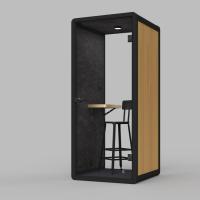China Customized Mobile Office Pod FR-1 Modular Acoustic Booth 1010x988x2288mm with 35dB Sound Insulation for sale