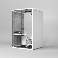 China FR-M Single Person Acoustic Sound Booth 2288mm Height with 7-9 Air Exchanges Heat Dissipation System for Office and School for sale