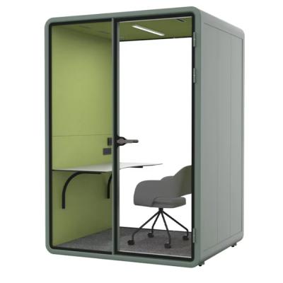 China Customized Single Person Soundproof Pod 52W with 6-8 Air Exchanges for Home Study and Office Use for sale