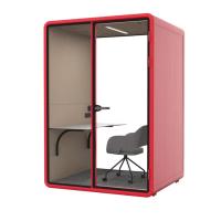 China Customized Single Person Soundproof Pod 52W with 6-8 Air Exchanges for Home Study and Office Use for sale