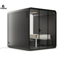 China K230 Acoustic Isolation Booth 2.3x2.3m Soundproof Office Pod for 2-6 People 220V for sale