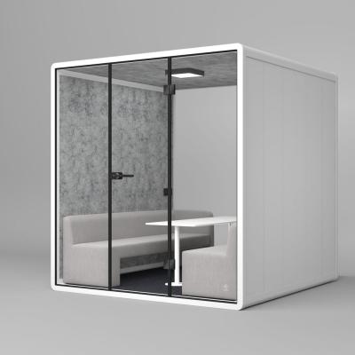 China Double Sealed Acoustic Office Pod FR-XL 2210x2188x2288mm with 35dB Sound Insulation for Confidential Meetings for sale