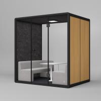 China FRAMER FR-XL Aluminum Alloy Acoustic Meeting Pod 2210x2188x2288mm with 35dB Sound Insulation for sale