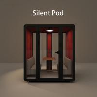China K218 Modular Soundproof Office Pod for 4-6 People with 30-35 dB Noise Reduction and 5-Year Warranty for sale