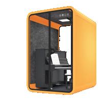 China Quick Disassembly Sound Proof Studio Booth 1910x1488x2288mm with 35dB Insulation and USB Charging for sale