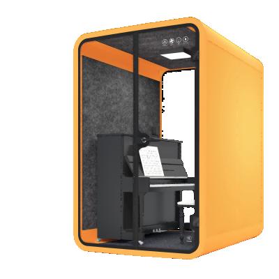 China Quick Disassembly Sound Proof Studio Booth 1910x1488x2288mm with 35dB Insulation and USB Charging for sale
