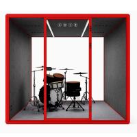 China FRAMER Soundproof Recording Booth with 35dB Noise Reduction, Aluminum Alloy Frame & USB Charging for Professional Audio Production for sale