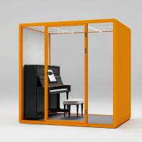 China FRAMER Aluminum Alloy Soundproof Recording Pod - USB Charging Portable Isolation Booth for Music & Streaming for sale