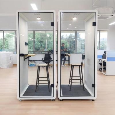 China FR-1 Acoustic Privacy Booth 1010x988x2288mm with 35dB Sound Insulation and 100-240V Power Supply for sale
