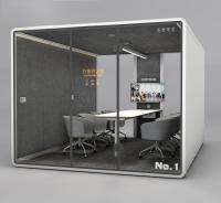 China FRAMER Extra Large Acoustic Meeting Pod for 6-10 People Office Booth Soundproof for sale