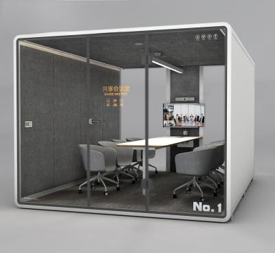 China FRAMER Extra Large Acoustic Meeting Pod for 6-10 People Office Booth Soundproof for sale