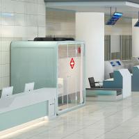 China Medical Sleeping Pod 35dB Soundproof Cabin with Aluminum Alloy Frame for Office and Hospital Use for sale