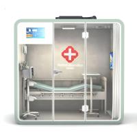 China Medical Sleeping Pod 35dB Soundproof Cabin with Aluminum Alloy Frame for Office and Hospital Use for sale