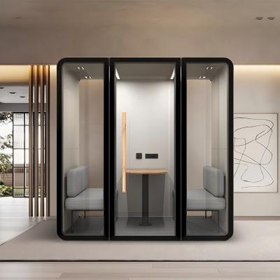 China Multifunction Soundproof Office Cabin Work Pod 35 dB Noise Reduction 100V-240V Power for sale