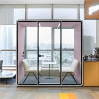 China Multifunction Soundproof Office Cabin Work Pod 35 dB Noise Reduction 100V-240V Power for sale